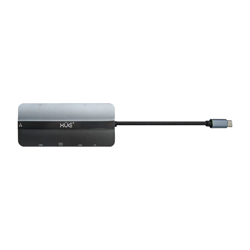 Docking Station 8-1 TIPO-C 3.1 Gen1 a GIGABIT RJ45 + HDMI 4K + PD 100W ...